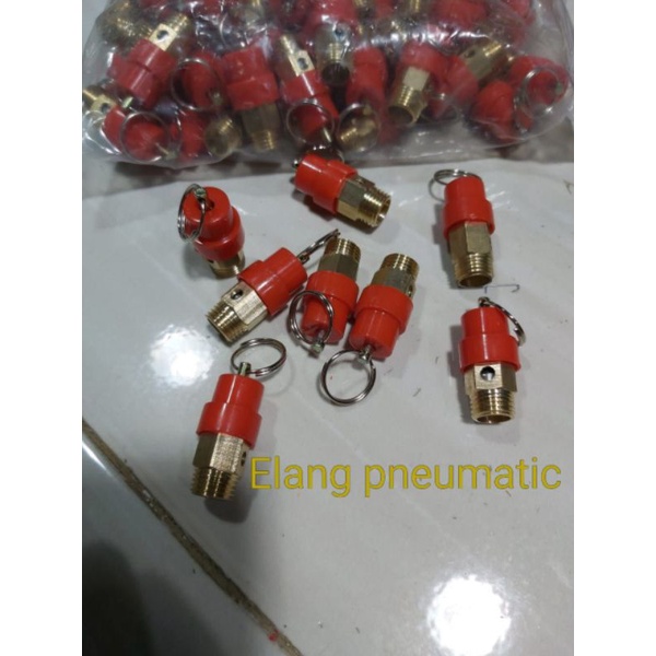 Jual safety Valve 1/4 red cap | Shopee Indonesia
