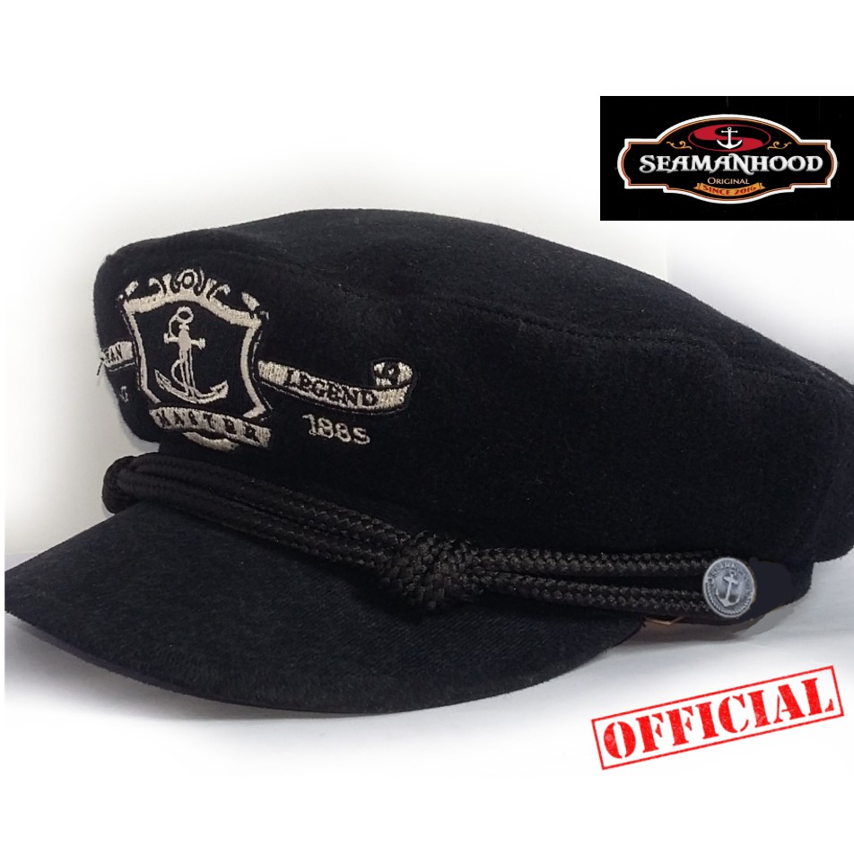 Jual Original Topi Fisherman / Fiddler Cap/ Topi Kapten/ Topi Sailor ...