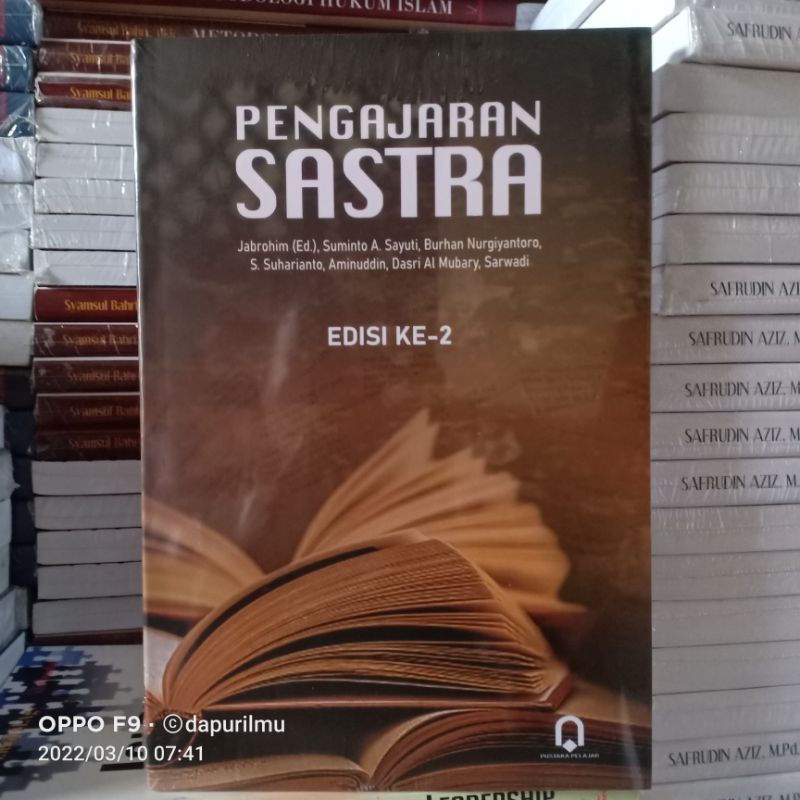 Jual Buku Original: Pengajaran Sastra Edisi Kedua ( PENGAJARAN SASTRA ...