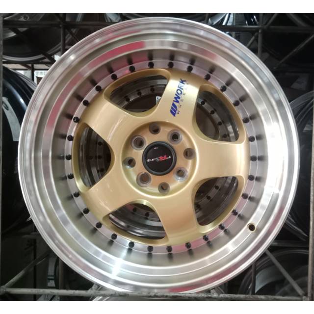 Jual Free ongkir Velg mobil work meister r17 x 7,5/8,5 hole 8 pcd 100/ ...