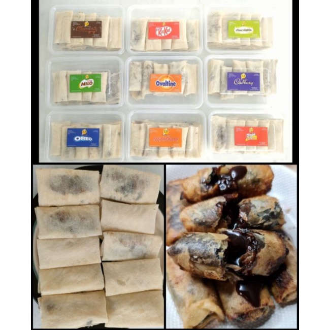 Jual [SBY] Piscok Lumer, Produsen pisang coklat lumer kemasan thinwall ...