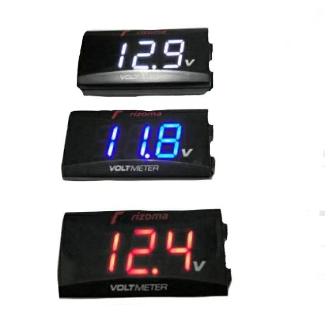Jual VOLTMETER ALAT UKUR TEGANGAN AKI DIGITAL WATERPROOF | Shopee Indonesia