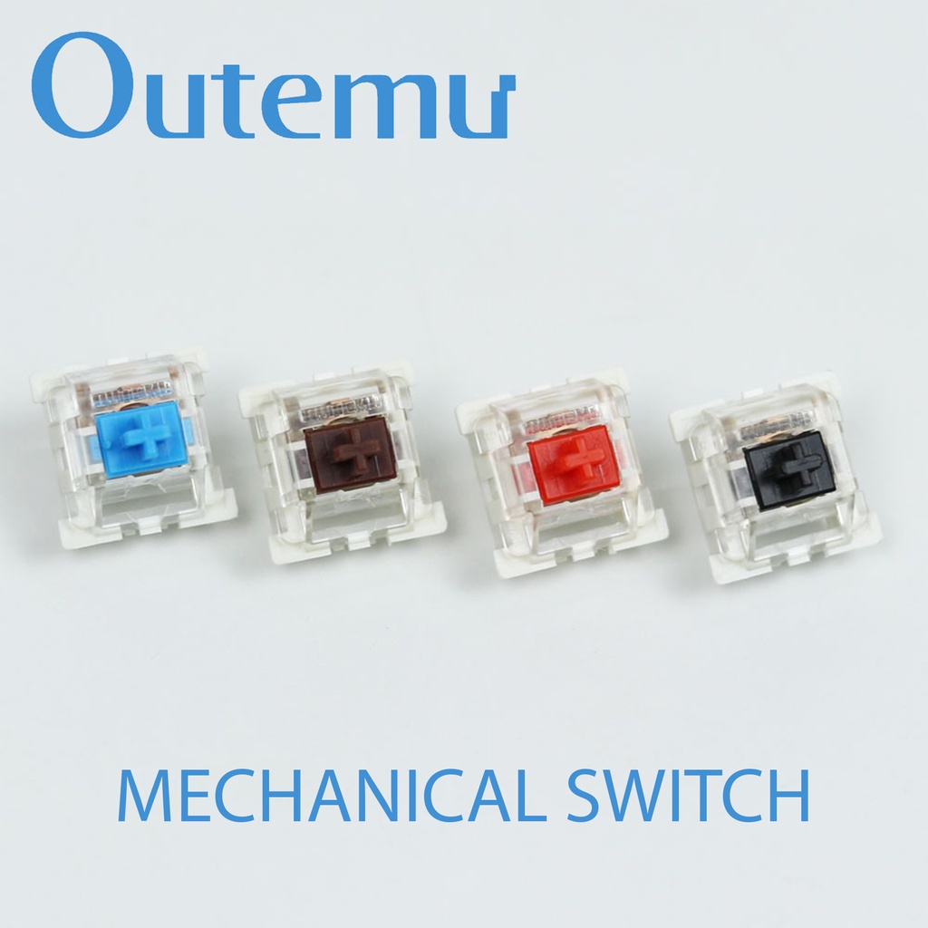 Jual OUTEMU MECHANICAL SWITCH BLUE / BROWN / RED / BLACK SMD RGB ...