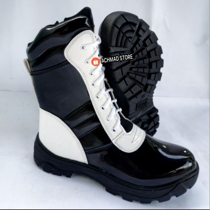 Jual SEPATU PROVOS POLRI POLISI PDL JATAH DINAS POLRI SATPAM SECURITY ...