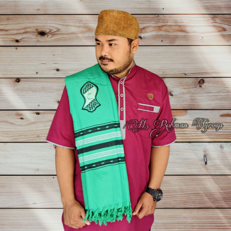 Jual Sorban rida solo motif trompa / Sorban Ar-rida Solo Motif Batik ...