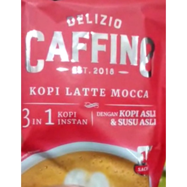 Jual Delizio Caffino Kopi Latte All Variant 10x 20 gr | Shopee Indonesia