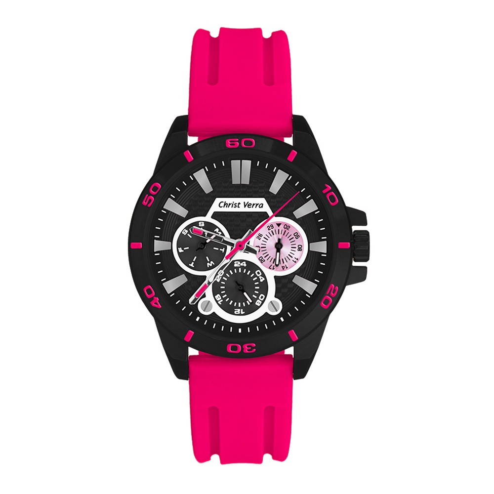Jual Christ Verra Casual Women's Watches CV 64009L-36 BLK | Shopee ...