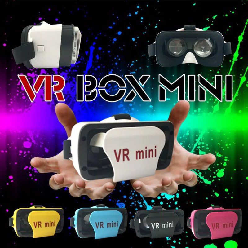 Jual VR Mini Virtual Reality Glasses 3D Mini #VR Box Mini | Shopee ...