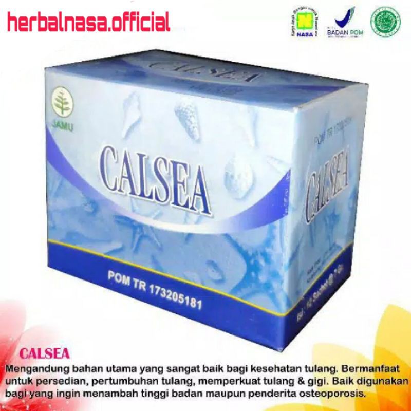 Jual Calsea Plus Natural High Calcium Herbal Alami Peninggi Badan ...