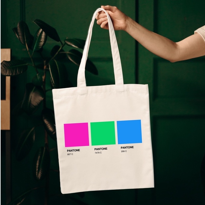 Jual Poly Pantone Swatch Totebag Canvas - Poly Pride Colors | Shopee ...