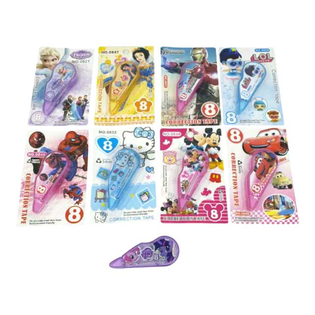 Jual Tipex Roll/Tipex Kertas/Correction Tape Karakter Lucu 8 meter ...