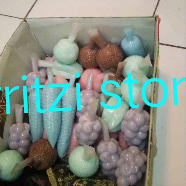 Jual Plastik pudot plastik es kemasan puding sedot plastik bentuk buah ...