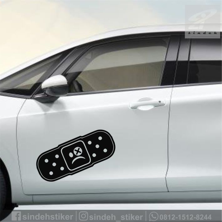 Jual CUTTING STICKER MOBIL JDM BAND AID STIKER MOBIL PINTU KEREN ...