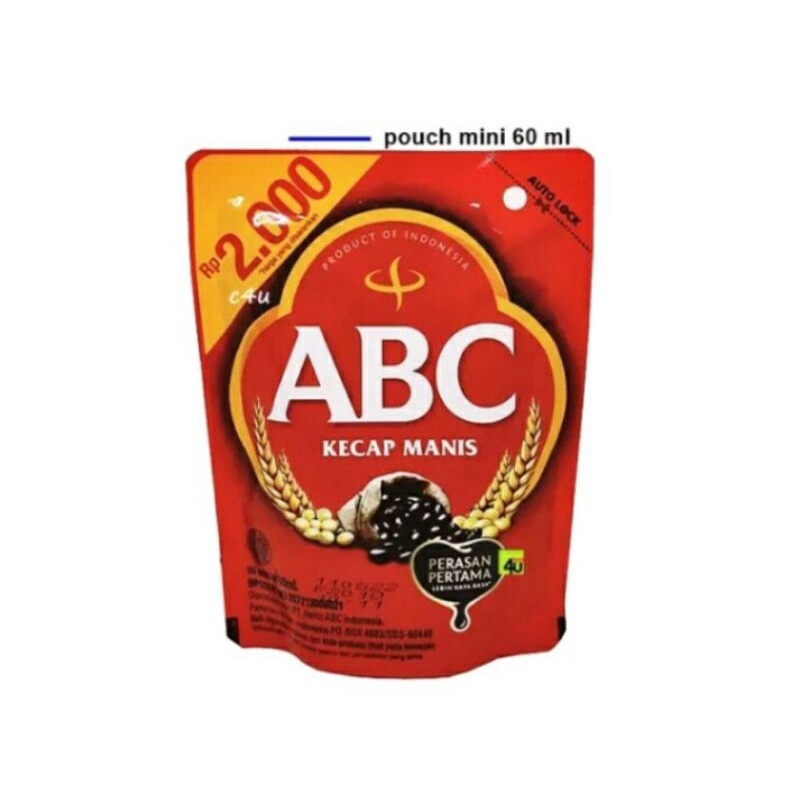 Jual Abc kecap refill 60ml / kecap abc refill 60ml | Shopee Indonesia
