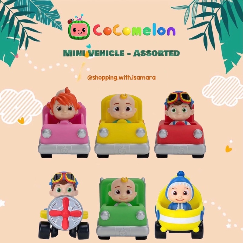 Jual Cocomelon Mini Vehicle - Assorted / Mainan mobil-mobilan | Shopee ...