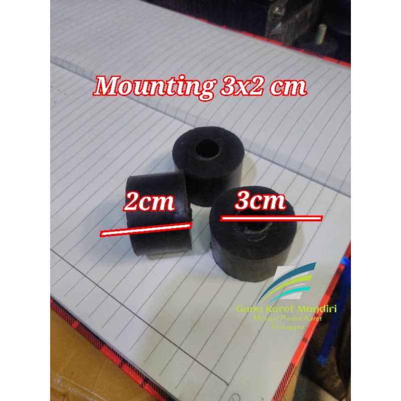Jual Karet Mounting Ukuran 3x2 cm Murah Serbaguna | Shopee Indonesia