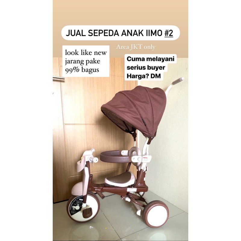 Jual preloved IIMO Tricycle #2 (area jkt) | Shopee Indonesia