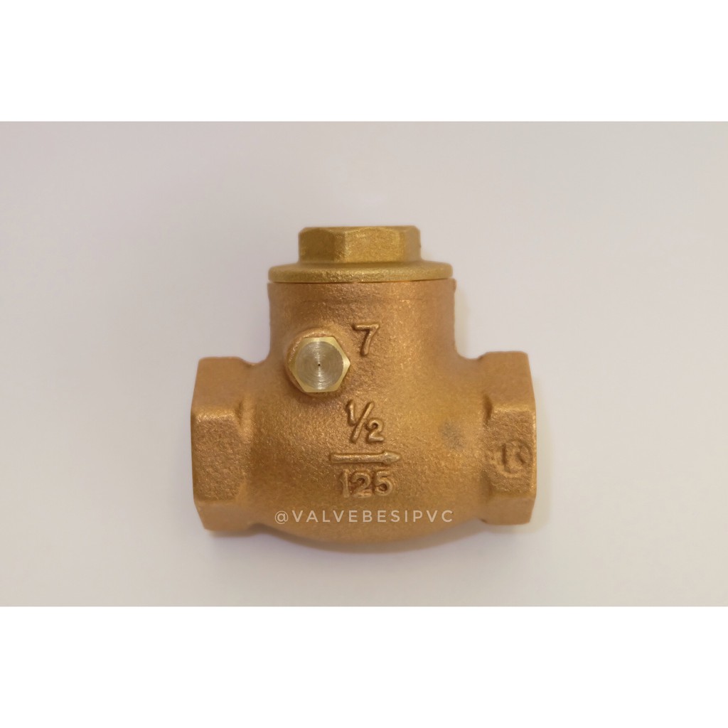 Jual Check Valve / cek valve Kitz #125 2" - Kuningan Brass -100% ...