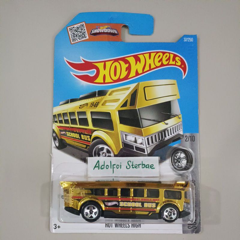 Jual hotwheels hot wheels high factory sealed school bus hw metro hw ...