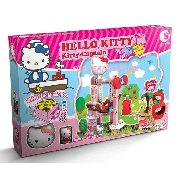Jual Mainan Hello Kitty Sanrio Lego Wind Up | Shopee Indonesia