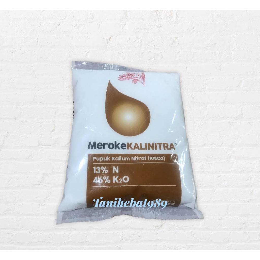 Jual pupuk meroke kalinitra kalium nitrat kno3 1 kg hidroponik | Shopee ...