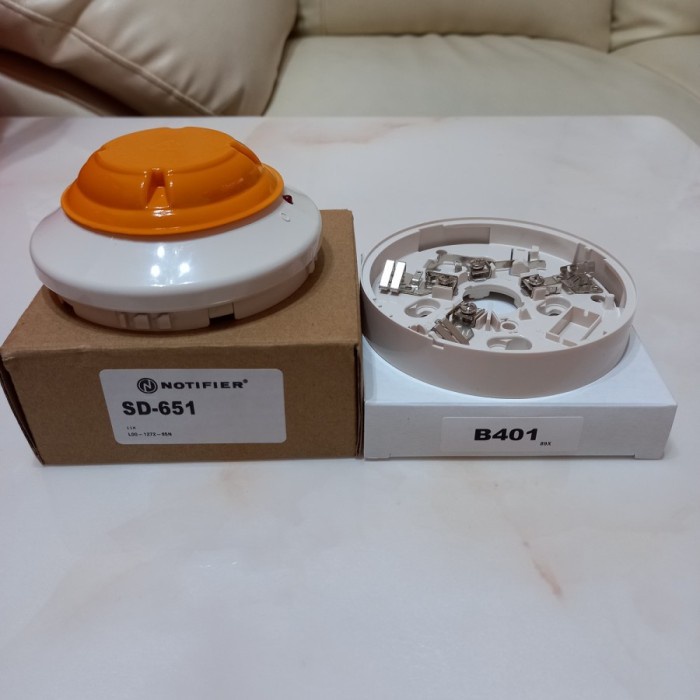 Jual Smoke Detector Notifier type SD-651 with base | Shopee Indonesia