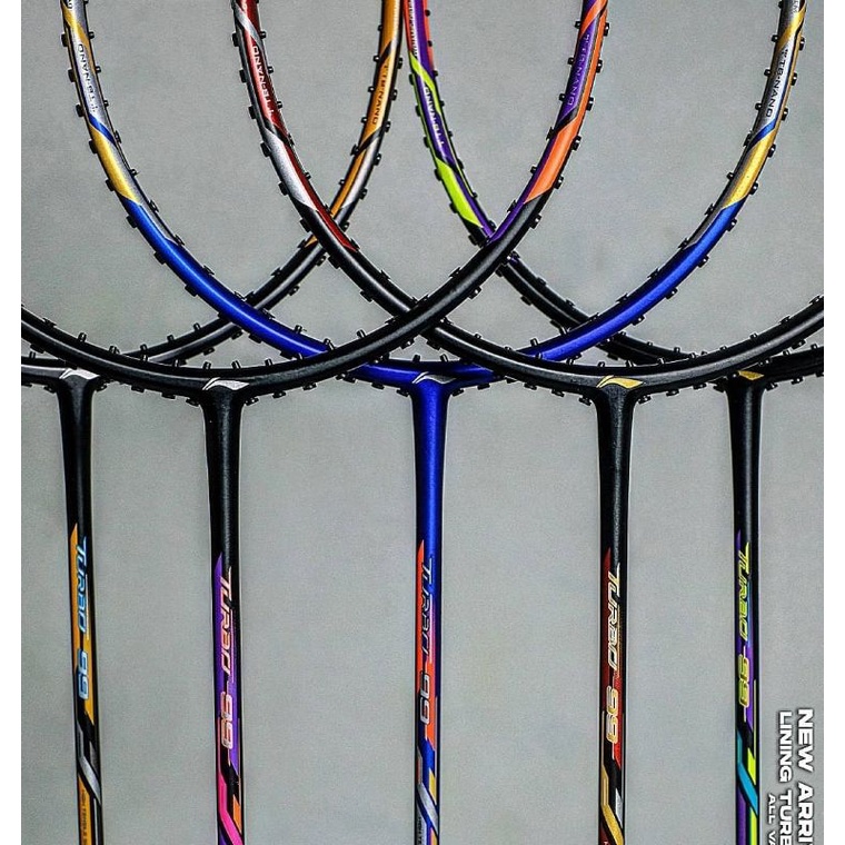 Jual RAKET BADMINTON LINING TURBO 99 ORIGINAL / TURBO99 + SENAR ORI ...