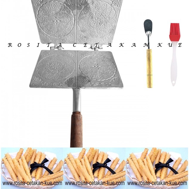 Jual RS Cetakan Kue Egg Roll/opak/jepit/semprong besar | Shopee Indonesia