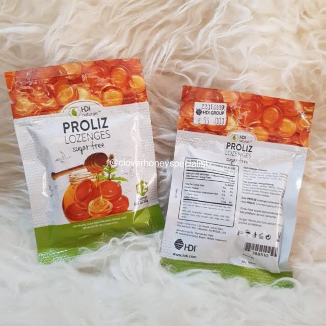 Jual Permen Proliz Lozenges HDI untuk batuk, sakit tenggorokan | Shopee ...