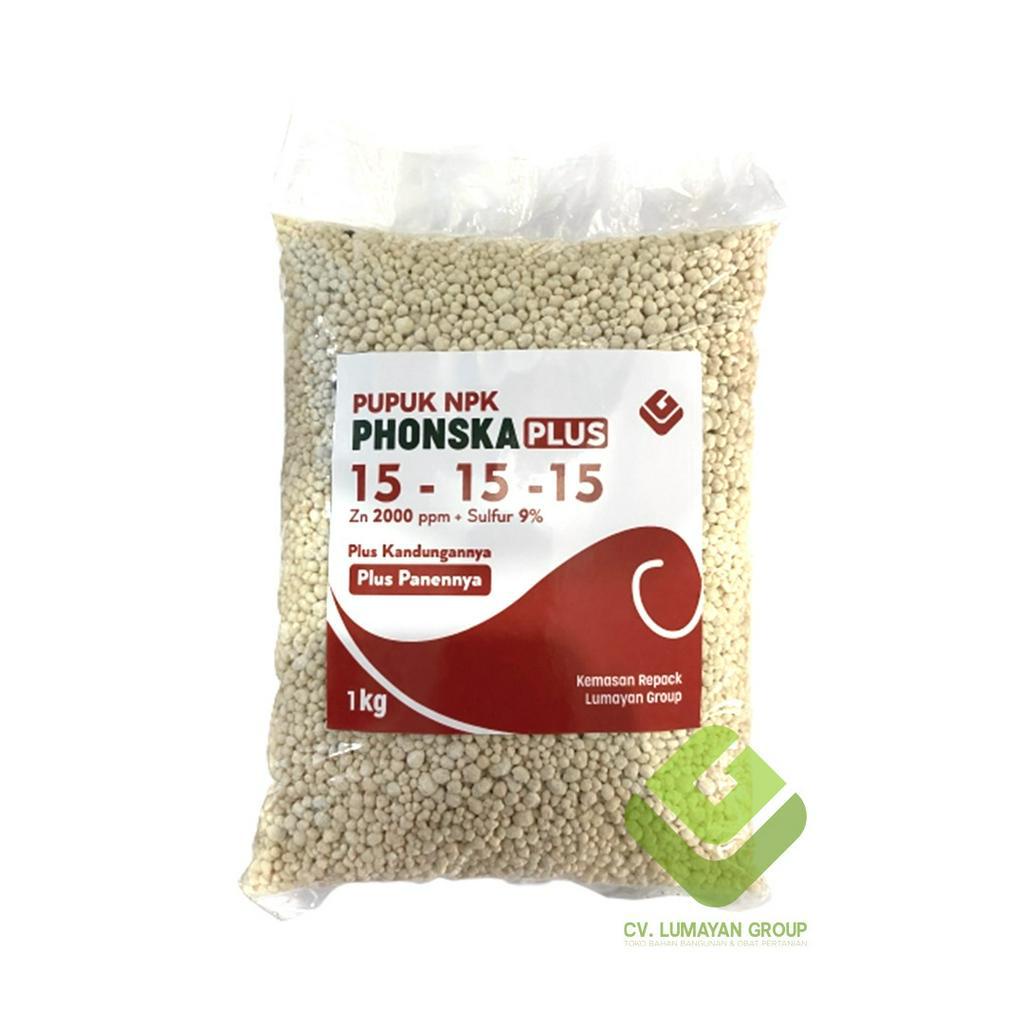 Jual Pupuk NPK Phonska Plus 15 15 15 1kg Re-Pack | Shopee Indonesia
