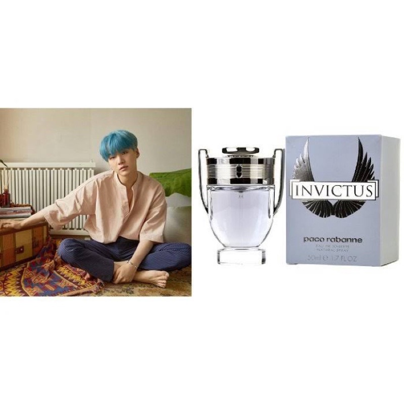 Jual parfum SUGA BTS paco rabane invictus kpop perfume best seller ...