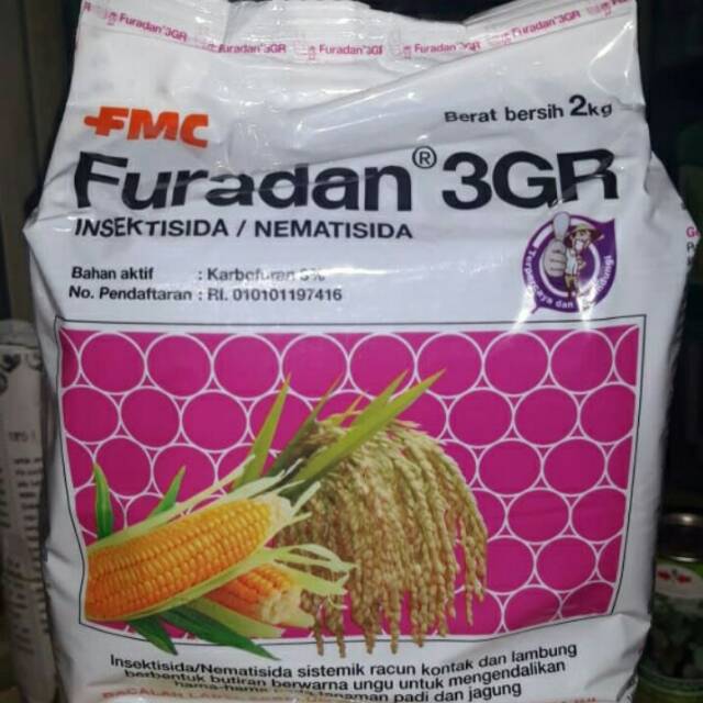 Jual Insektisida Dan Nematisida Tabur Furadan 3GR 2 KG Efektif Basmi ...