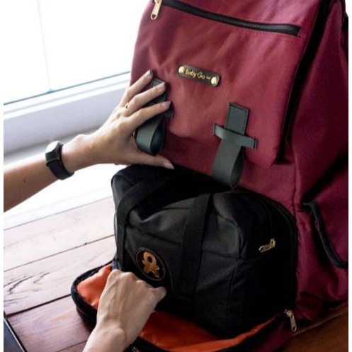 Jual BabyGo Inc Hanzel Backpack Cooler Bag (Tas Asi Bayi) | Shopee ...