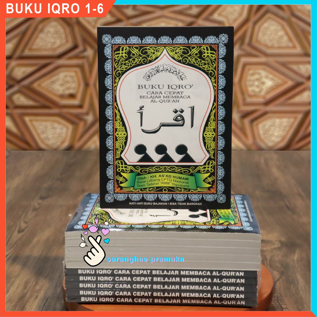 Jual Buku IQRO Besar Kecil iqra anak | Shopee Indonesia