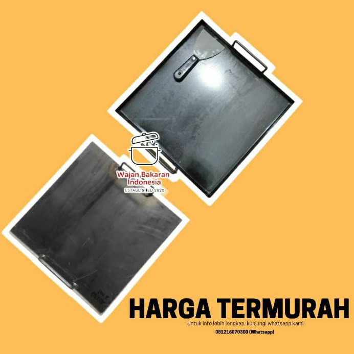 Jual [HARGA TERMURAH] WAJAN ROTI BAKAR / PEMBAKARAN ROTI / LOYANG ROTI ...