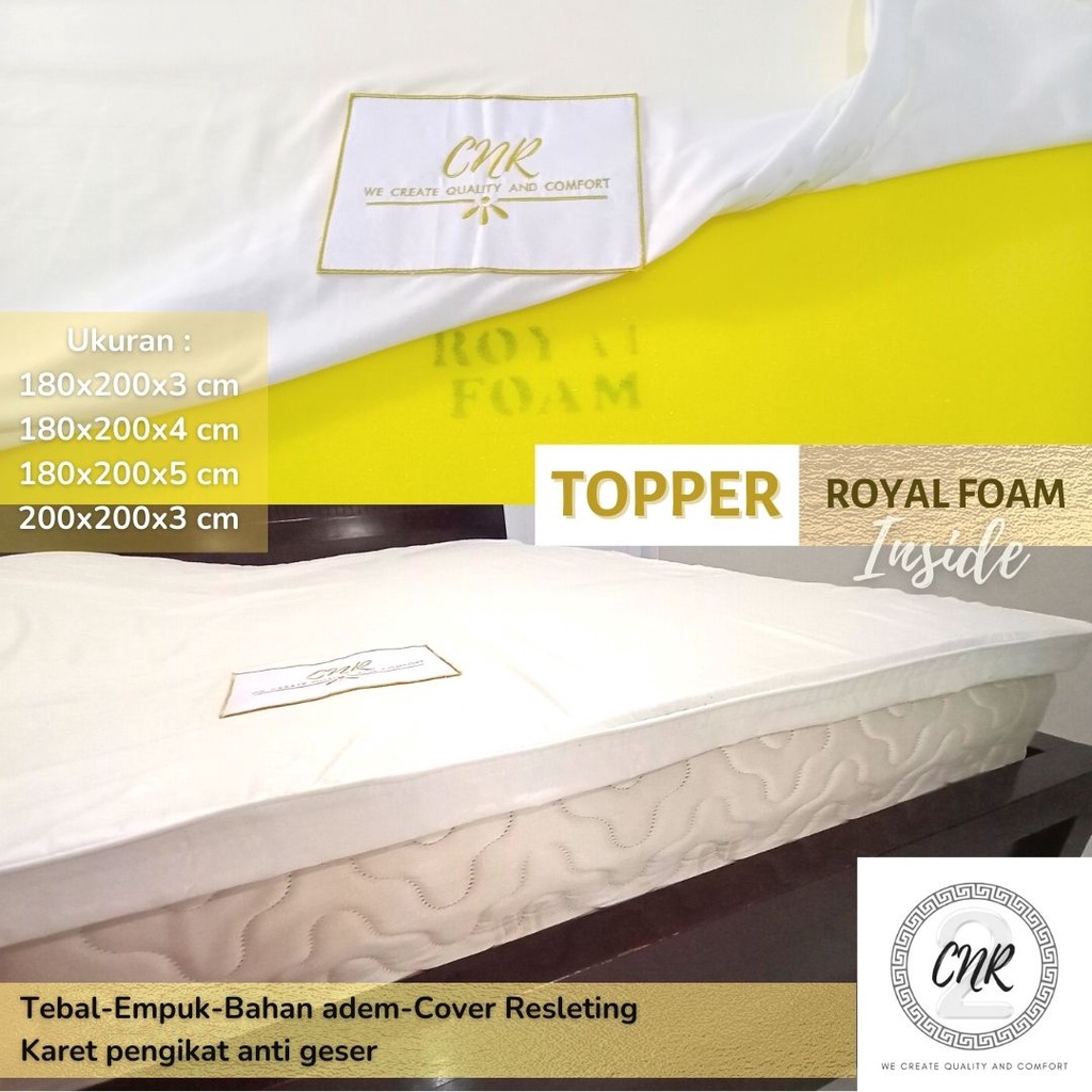 Jual Topper pelindung kasur springbed, tebal empuk,/ Matras protector ukuran King bed no 1 dan 0 ...