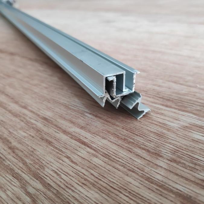 Jual Produk Unggulan] Rel Aluminium Pintu Sliding Huben SD-02 U dan SD-02 M | Shopee Indonesia