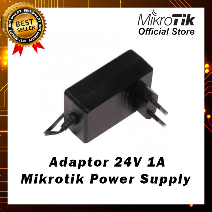Jual MikroTik POWER SUPPLY 24v 1A | Shopee Indonesia