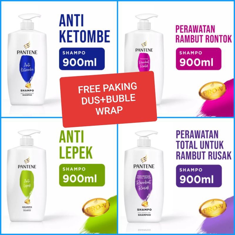 Jual Pantene Shampoo 900 mL | Shopee Indonesia