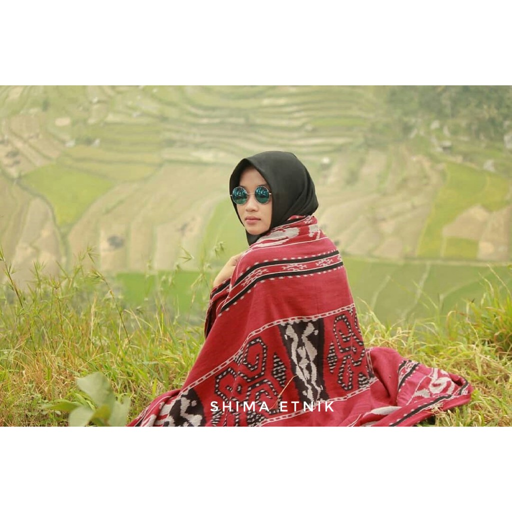 Jual KAIN TENUN BLANKET ETNIK NUSANTARA MOTIF IKAT SUMBA TORAJA FLORES ...