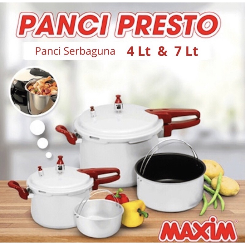 Jual Presto Maxim 7 Liter / 4 Liter | Shopee Indonesia