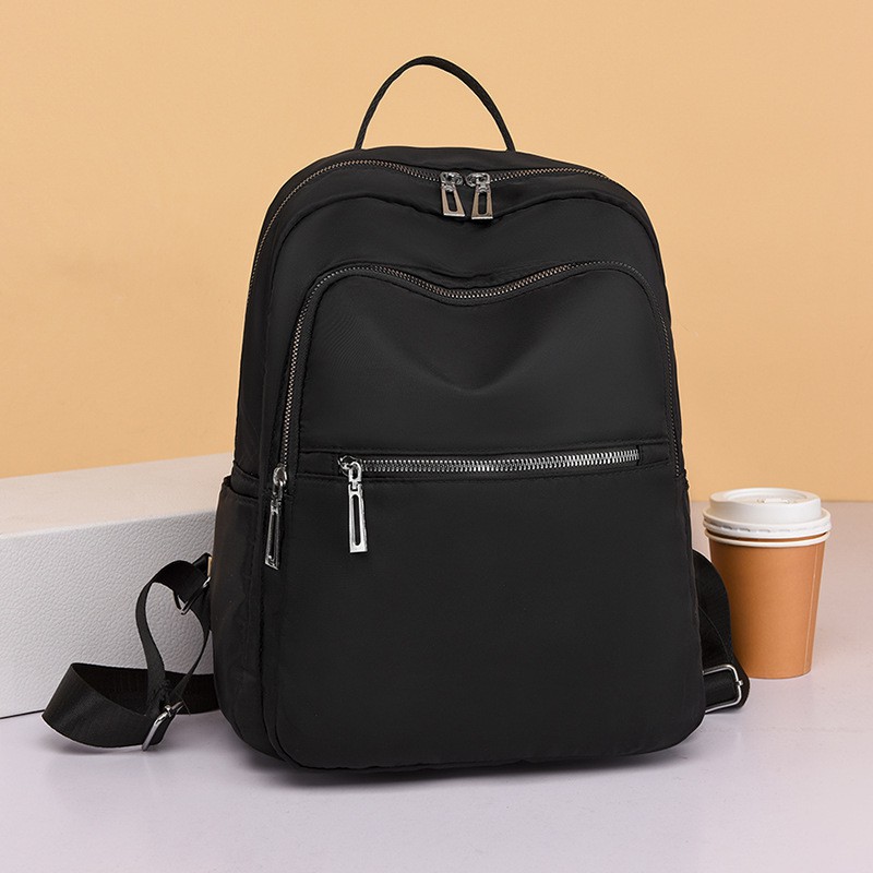 Jual TAS RANSEL WANITA ANTI AIR TA468B5 HITAM MOODIE BACKPACK KOREA ...