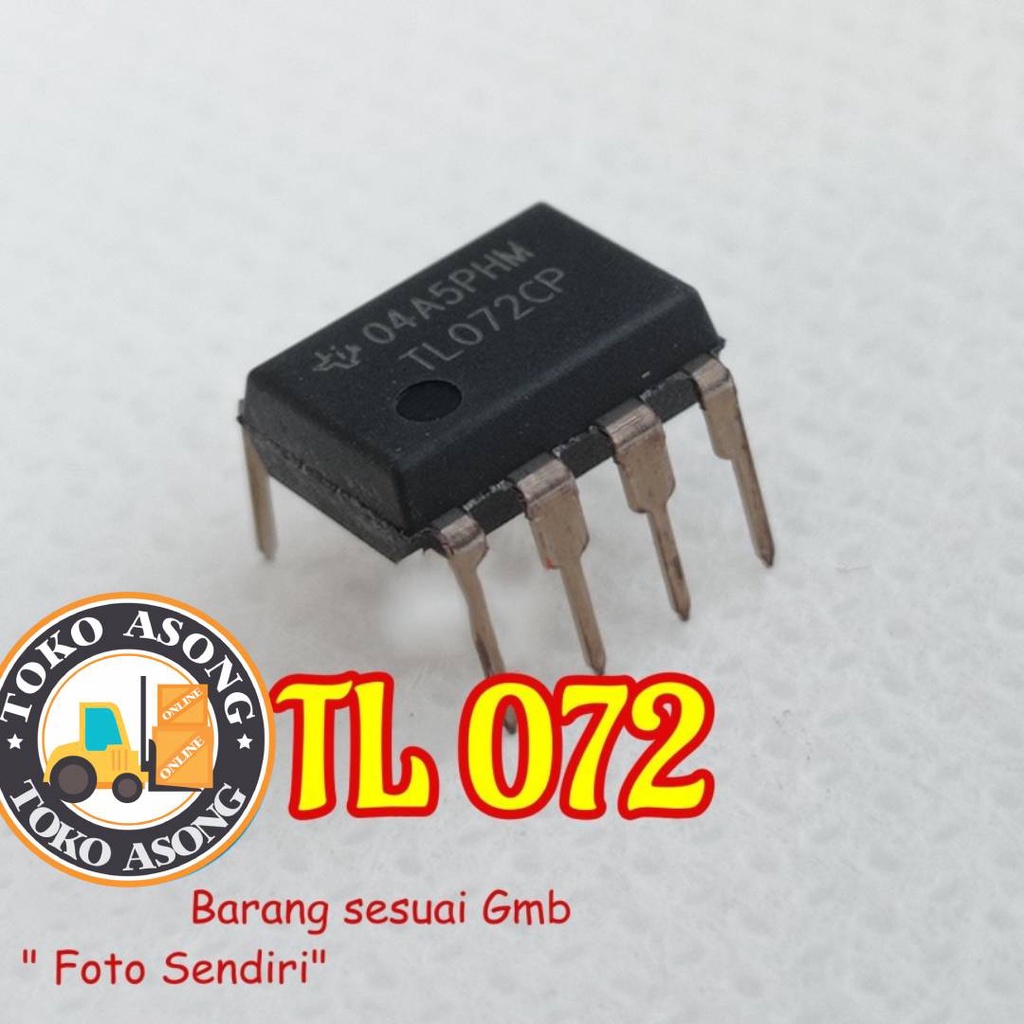 Jual OpAmp TL072 TL072cp ic tl 072 OpAmp | Shopee Indonesia