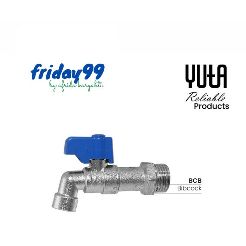 Jual YUTA Bibcock blue BCB/keran yuta/keran yuta original/keran yuta ...