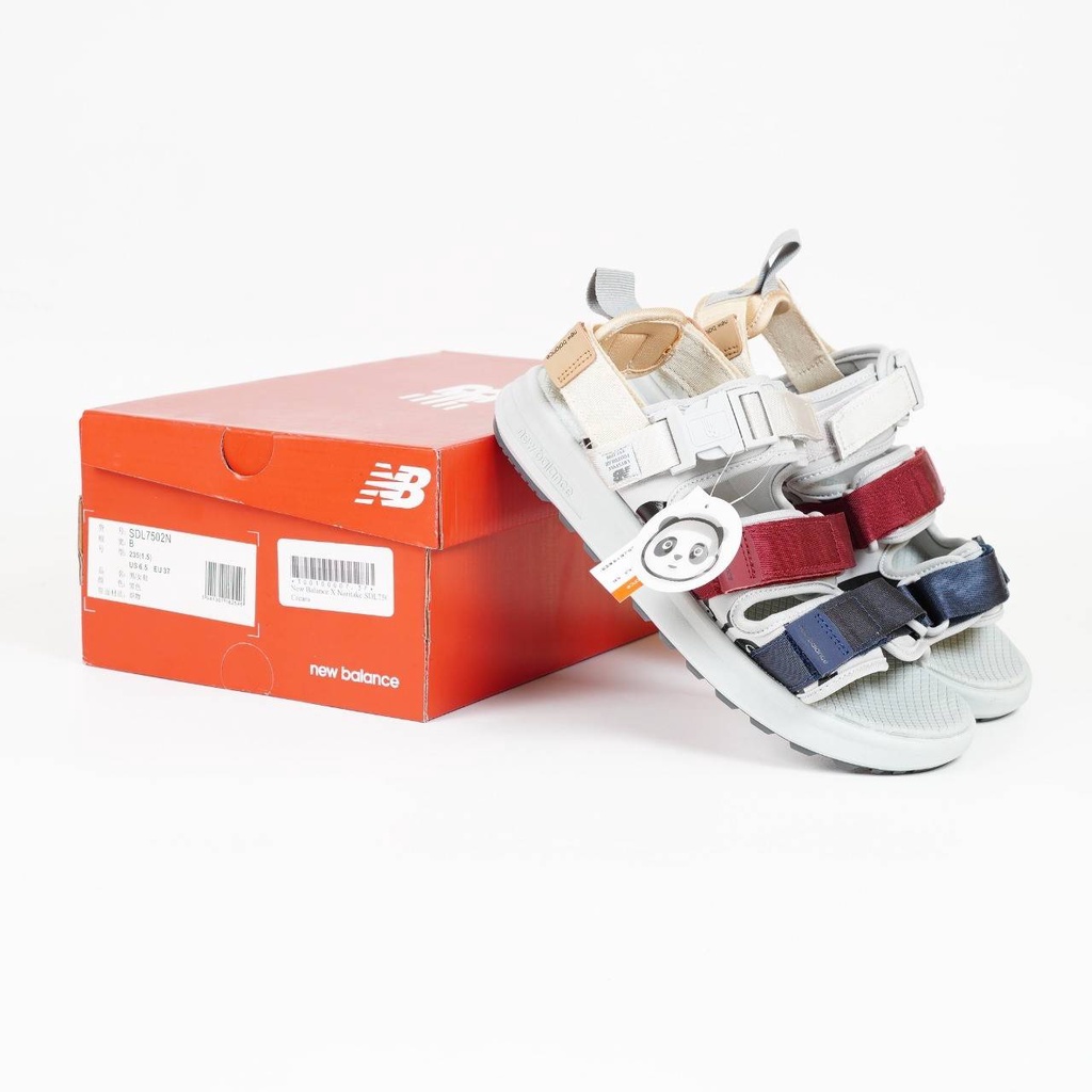 Jual Sendal Sepatu Unisex New Balance Noritake SDL7504N Grey BNIB Made ...