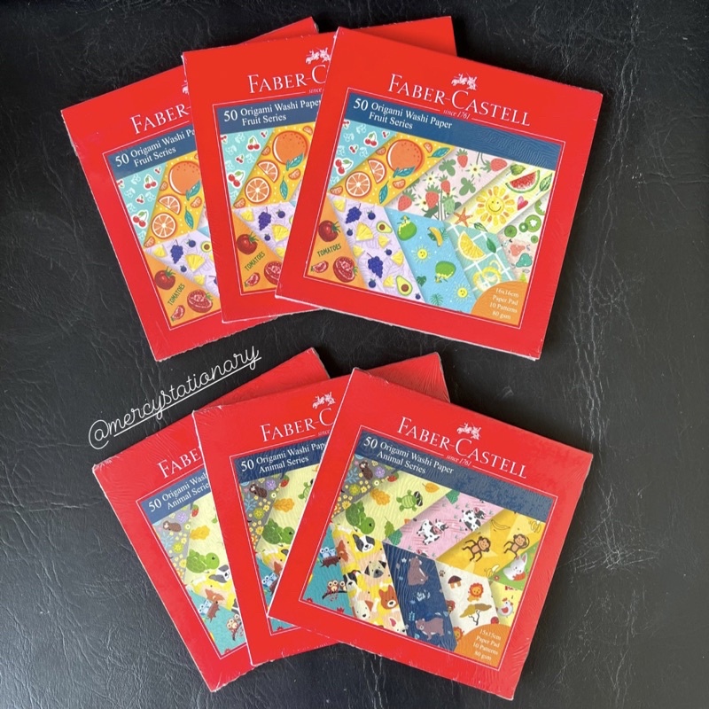 Jual Kertas Lipat Motif Faber Castell Origami Washi Paper Season ...