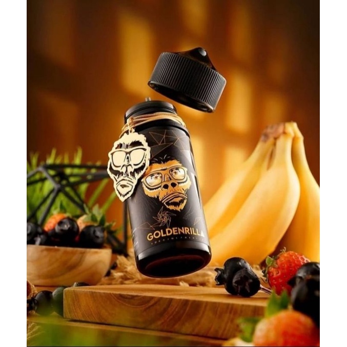 Jual Liquid Goldenrilla 100ml by IJC - Goldenrilla Banana Cavendish ...