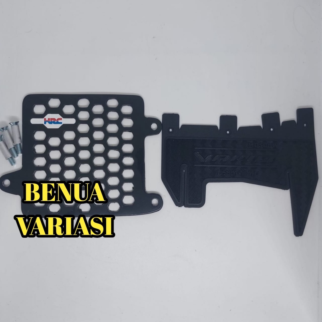 Jual (PROMO TAHUNAN TERBARU 2022) PAKET COVER RADIATOR VARIO+MUDFLAP ...