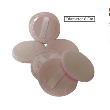 Jual Spon bedak Tabur Puff berkualitas Lembut /sponge halus/rembuk ...