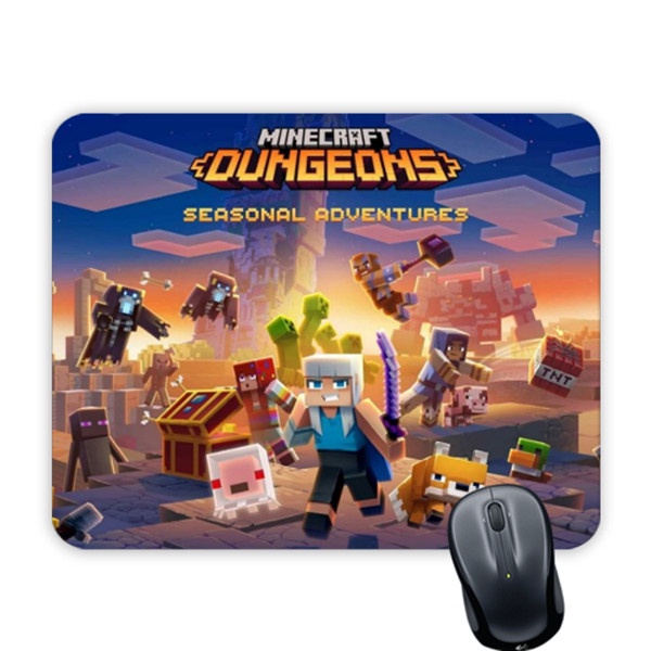 Jual Minecraft Dungeon Mouse Pad Alas Mouse Custom | Shopee Indonesia